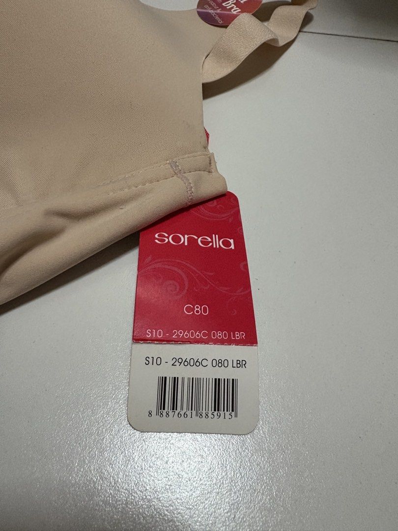 Sorella C80 Bra (Nude colour), Women's Fashion, New Undergarments ...
