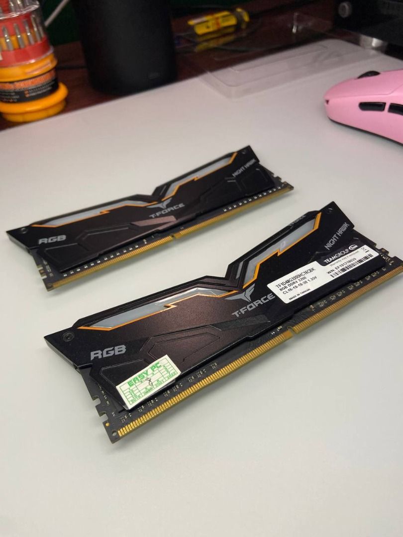 T-FORCE NightHawk RGB 16GB 3200MHZ, Computers & Tech, Parts ...