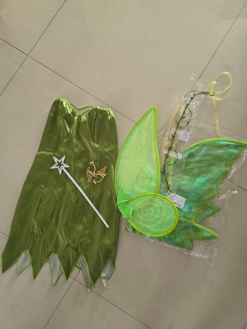 Tinkerbell costume set, Women's Fashion, Dresses & Sets, Dresses on ...