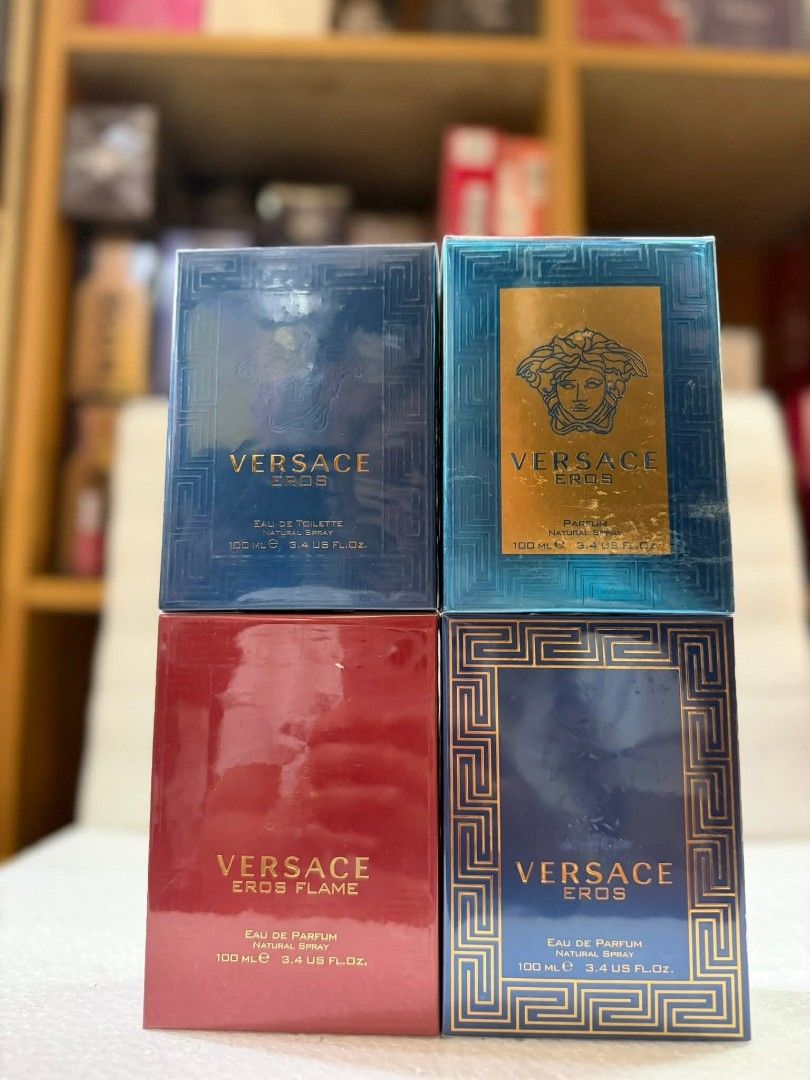 Versace Eros Eau de Toilette/Parfum 100ml, 美容＆個人護理, 健康及美容 - 香水＆香體噴霧 ...