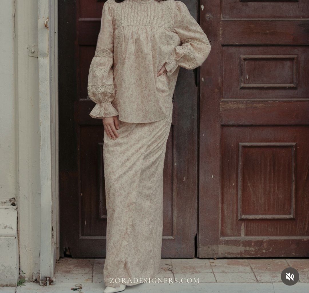 Zora Designers (Solange Kurung in Rose), Women's Fashion, Dresses ...