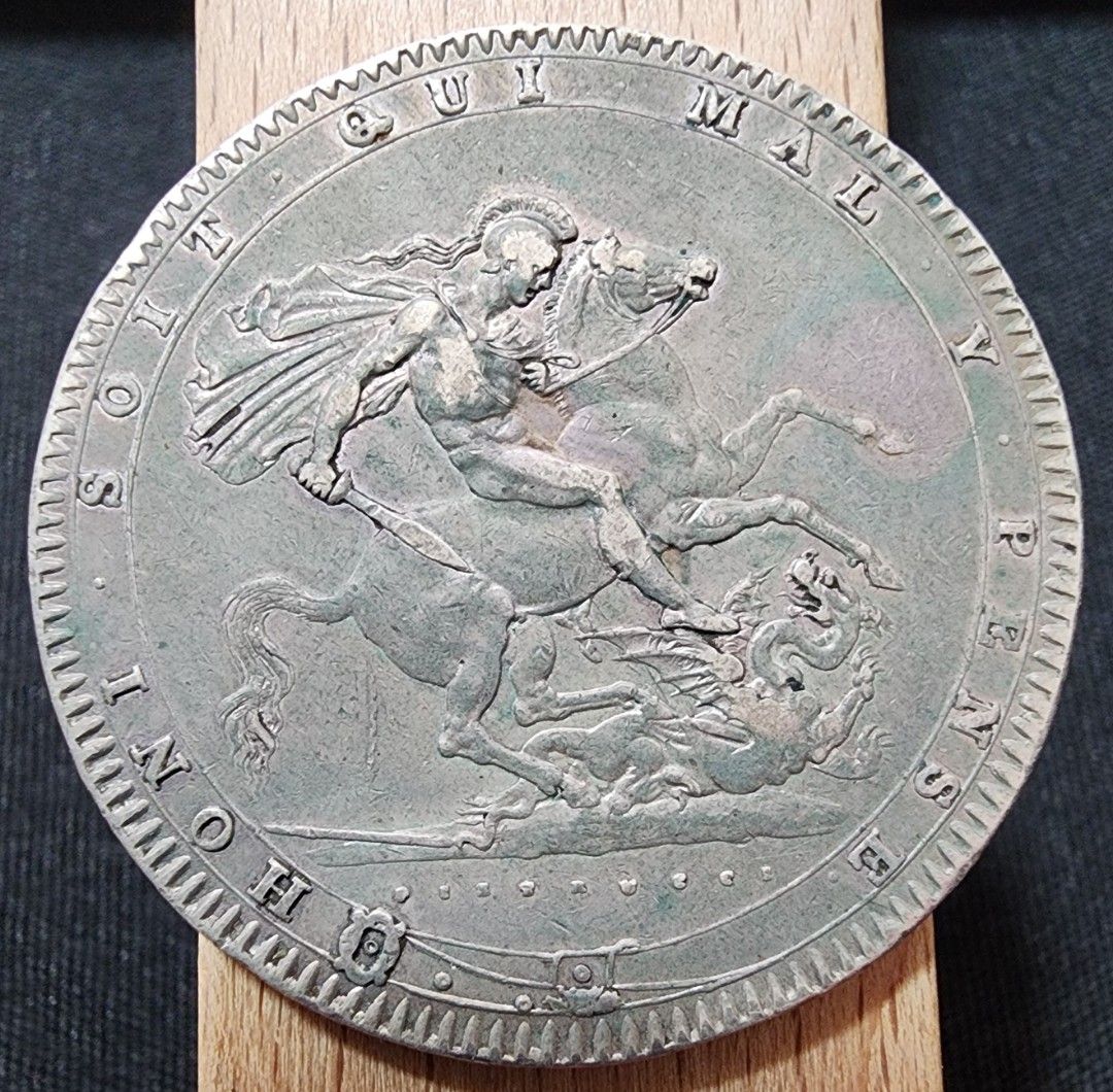 1820 Great Britain - George III Silver Crown, Hobbies & Toys ...