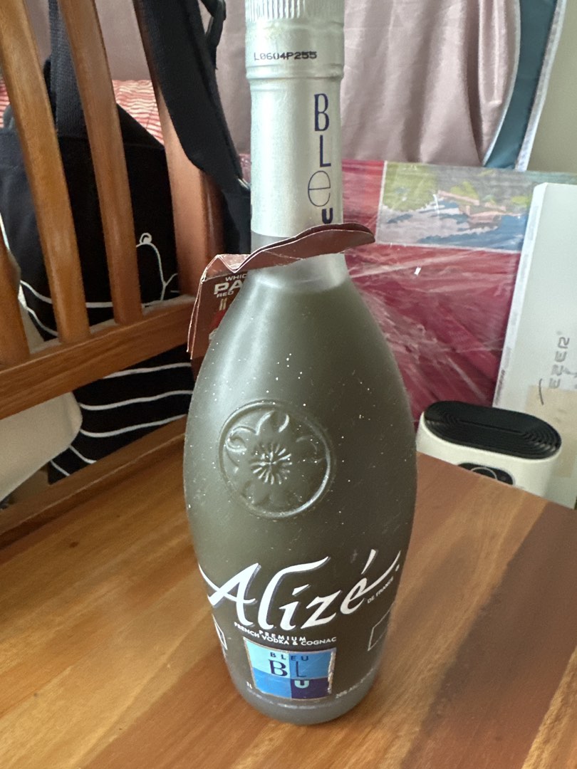 Alize Bleu French Vodka & Cognac 1L, Food & Drinks, Alcoholic Beverages ...