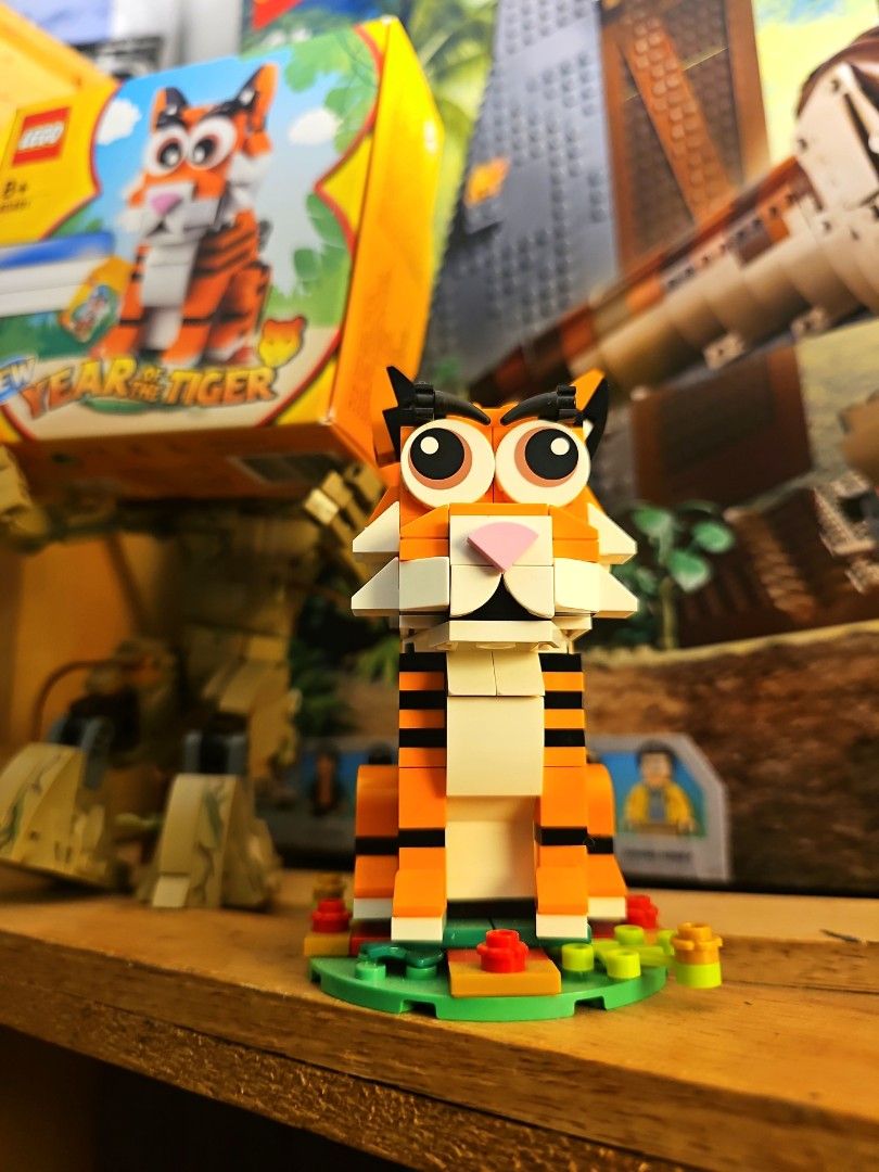 [Built] LEGO Year of the Tiger Set, Hobbies & Toys, Toys & Games on ...