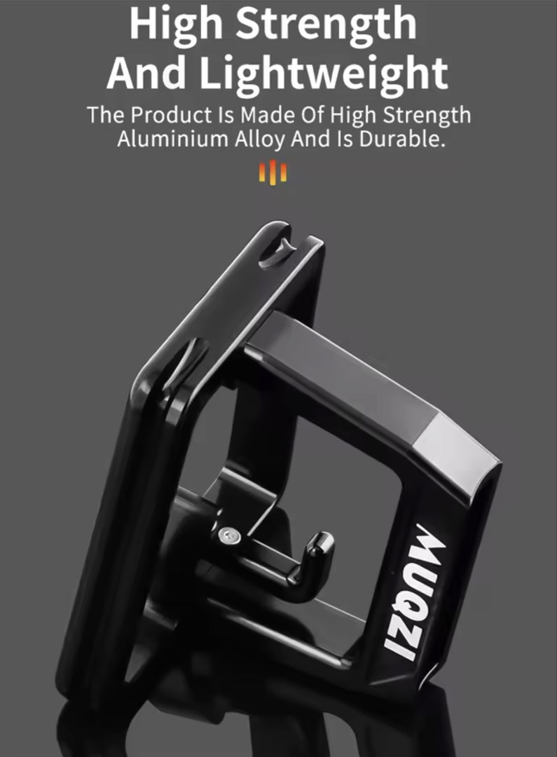 *Front Block Carrier MUQZI Aluminium Lightweight 96g 3 Hole Front Bag ...