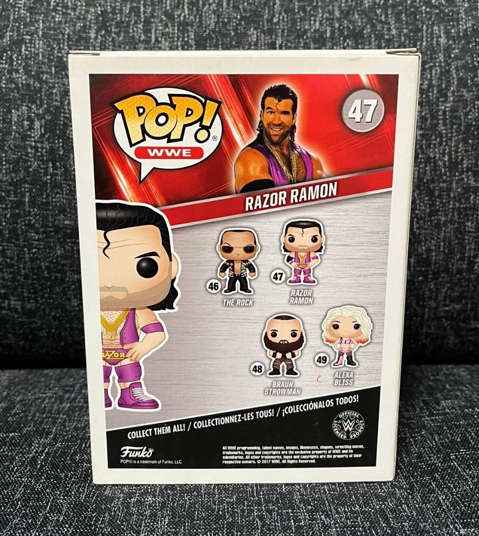 Funko Pop! WWE Razor Ramon #47, Hobbies & Toys, Toys & Games on Carousell