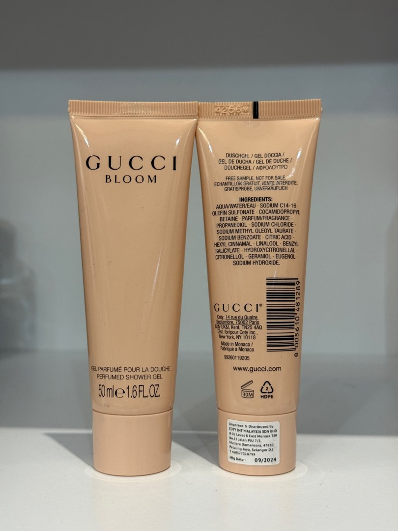 Gucci Bloom Perfumed Shower Gel 50ml, Beauty & Personal Care, Bath ...
