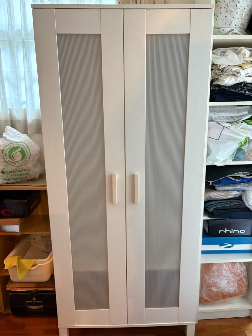 IKEA IKEA Aneboda White Bedroom Wardrobe, Furniture & Home Living ...