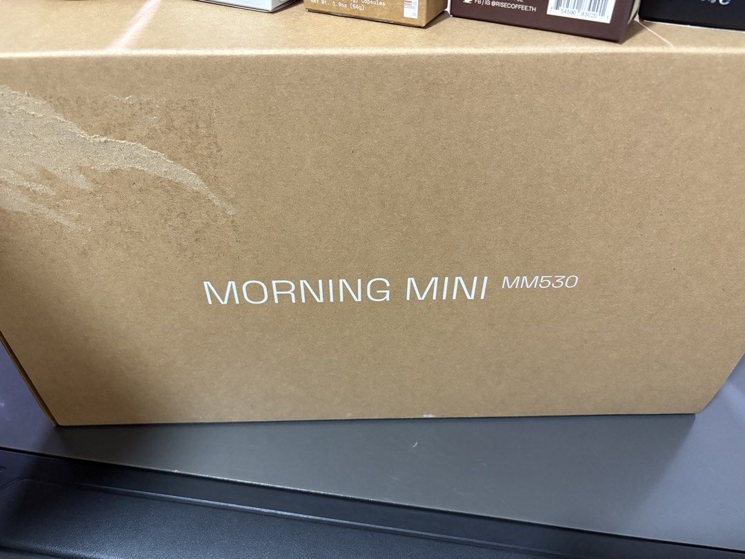 Morning Mini Coffee Machine (Violet, inbuilt weighing machine ...