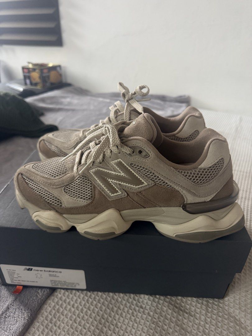 New Balance NB 9060 Taupe Mushroom 40,5 - Original PT MAP, Fesyen Pria ...