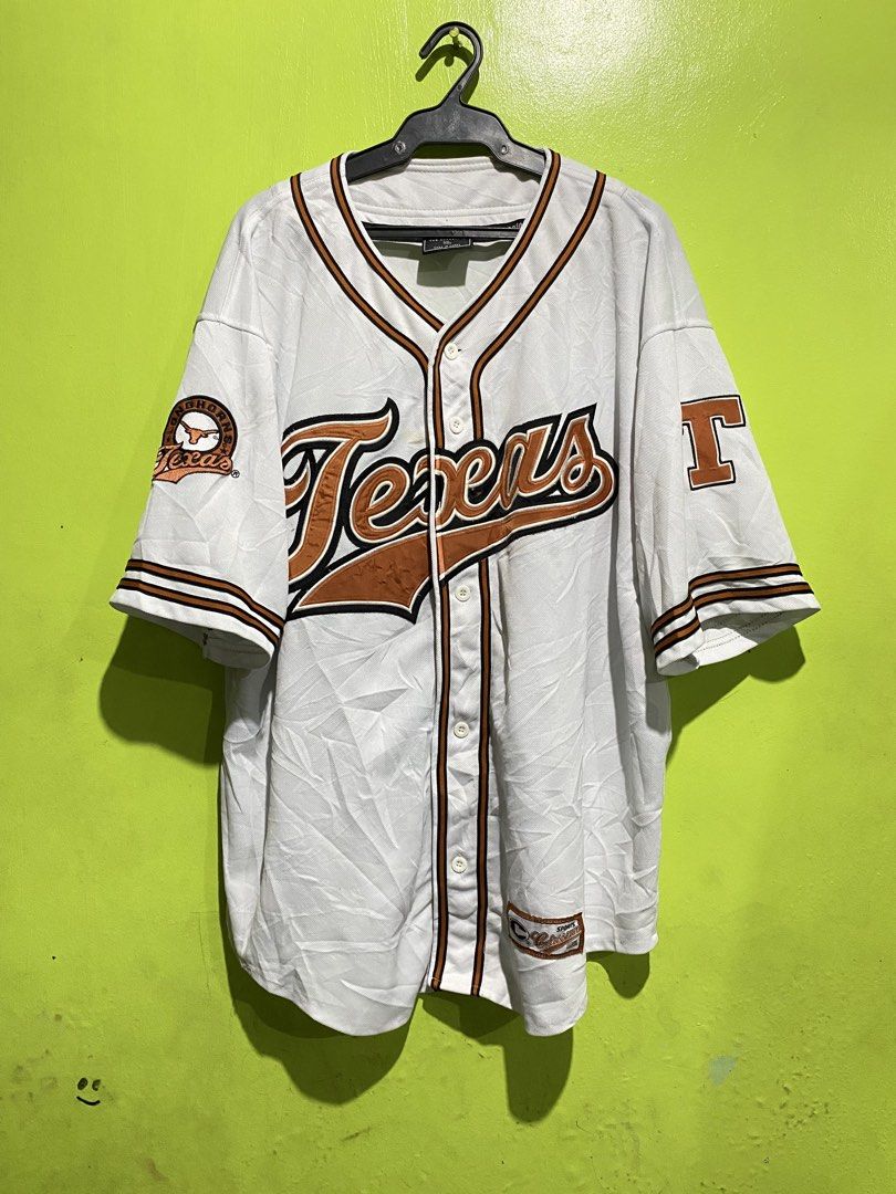 Texas Baseball Jersey, Men's Fashion, Tops & Sets, Tshirts & Polo ...