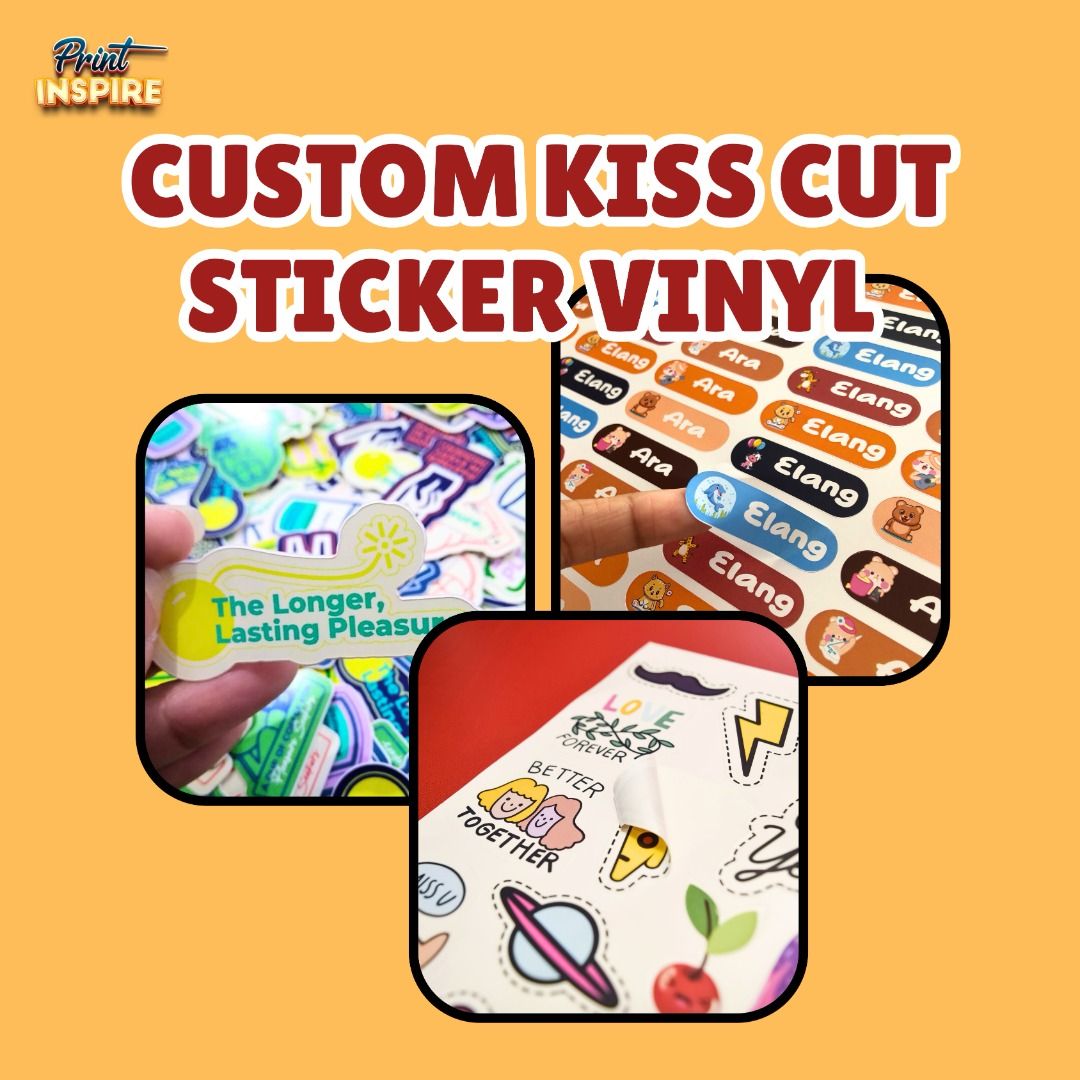 BEST VINYL STICKER SHEET A3 – KISS CUT STICKERS | Waterproof & Durable ...