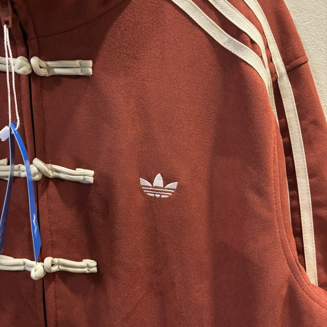 Adidas Chinese New Year track jacket RED SUEDE:MEDIUM @Lychee_ph_ on ig ...