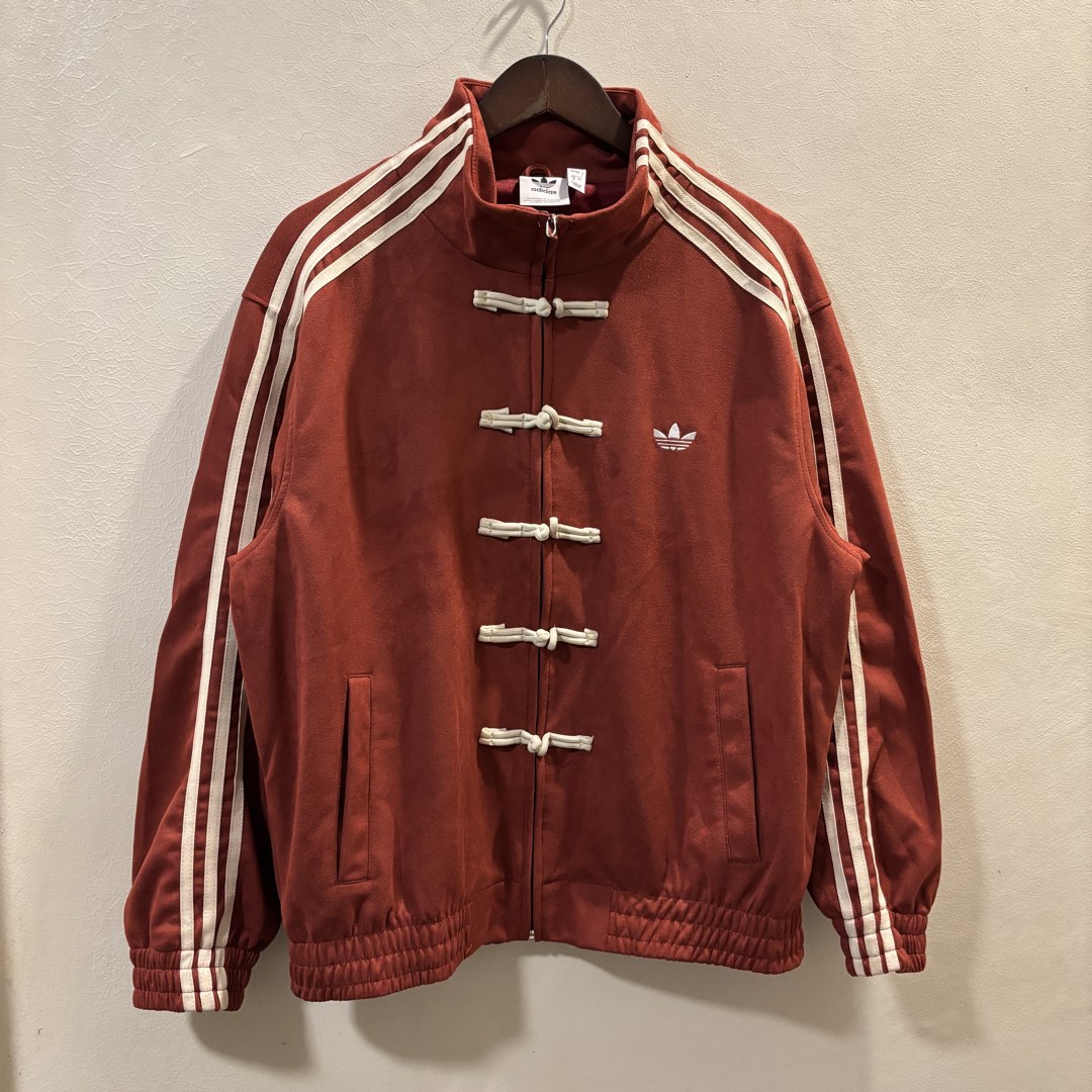 Adidas Chinese New Year track jacket RED SUEDE:MEDIUM @Lychee_ph_ on ig ...