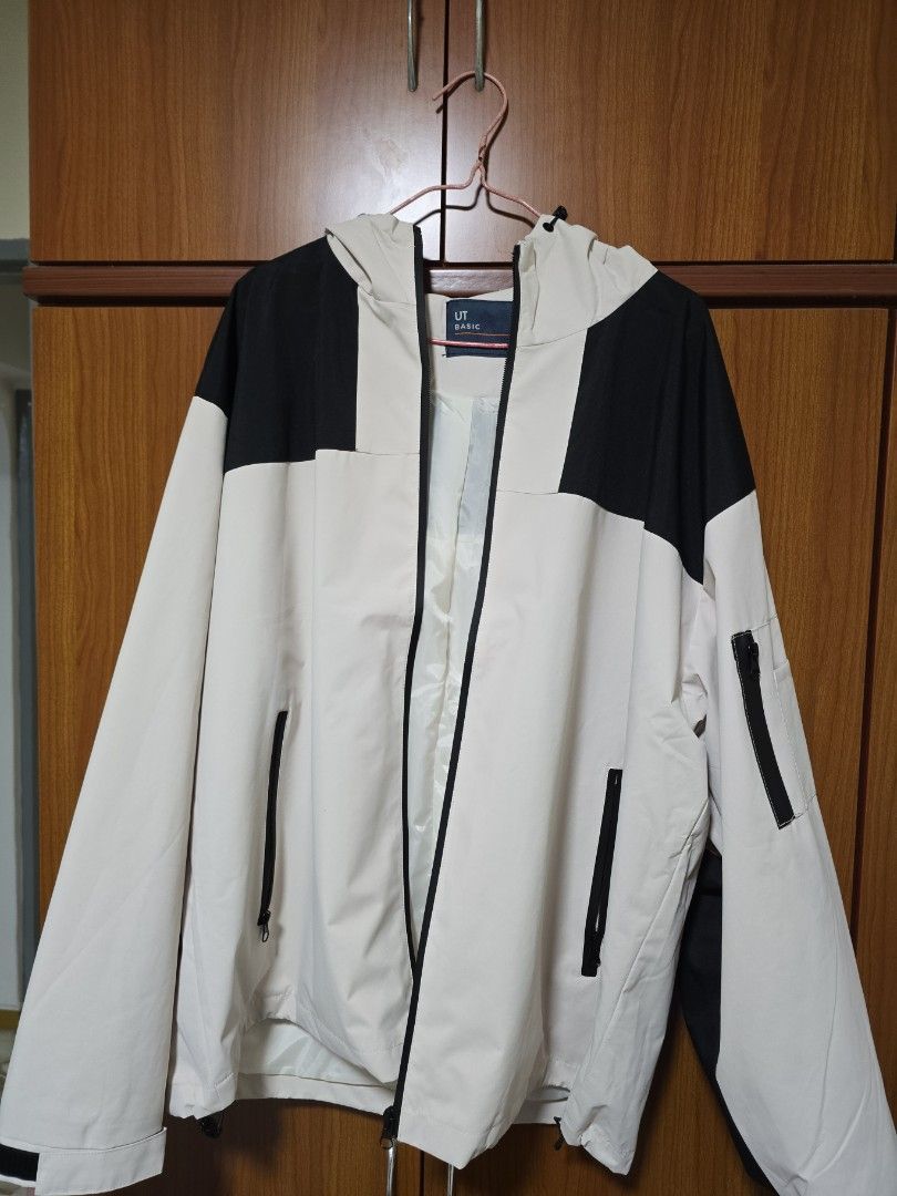 Colorblock Jacket - Black and White, Women's Fashion, Coats, Jackets ...