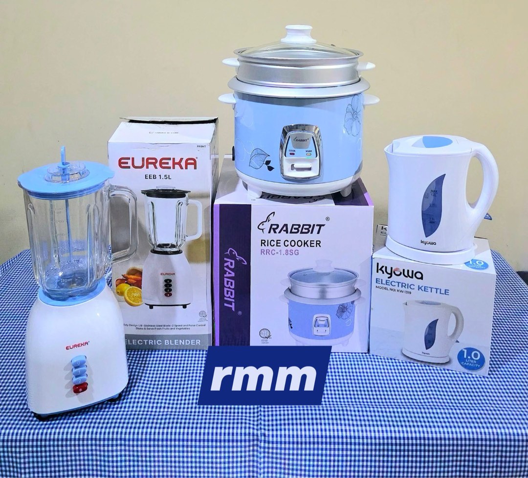 Eureka Blender, Rabbit Rice Cooker, Kyowa Electric Kettle, TV & Home ...