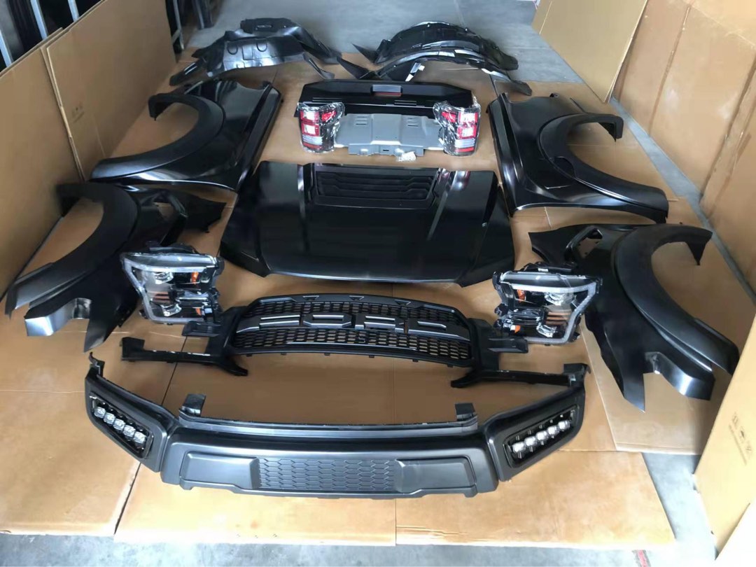 Ford Ranger wildtrak T6 T7 T8 facelift upgrade to f150 T9 raptor body ...