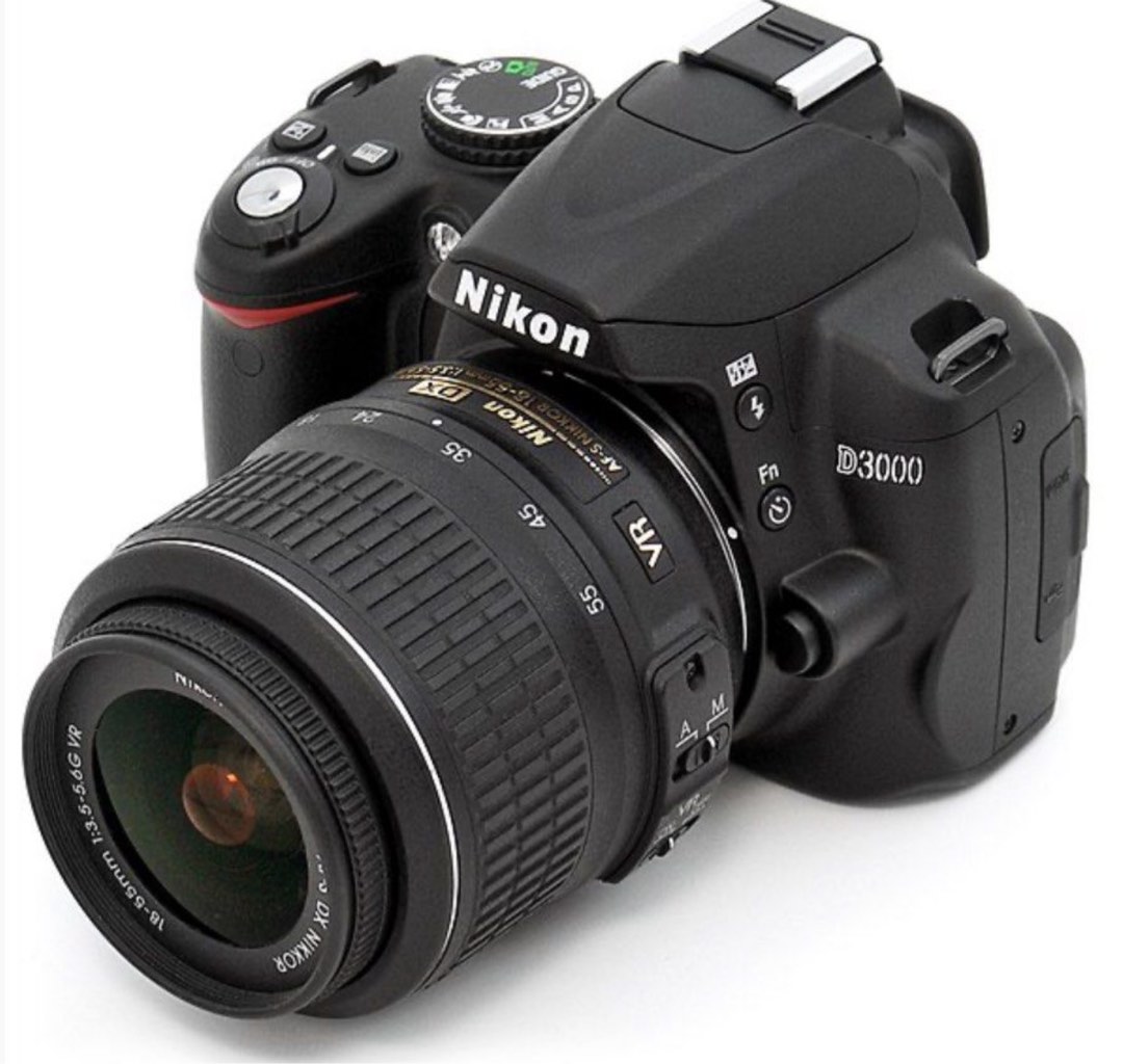Nikon D3000 DSLR Camera, Photography, Cameras on Carousell