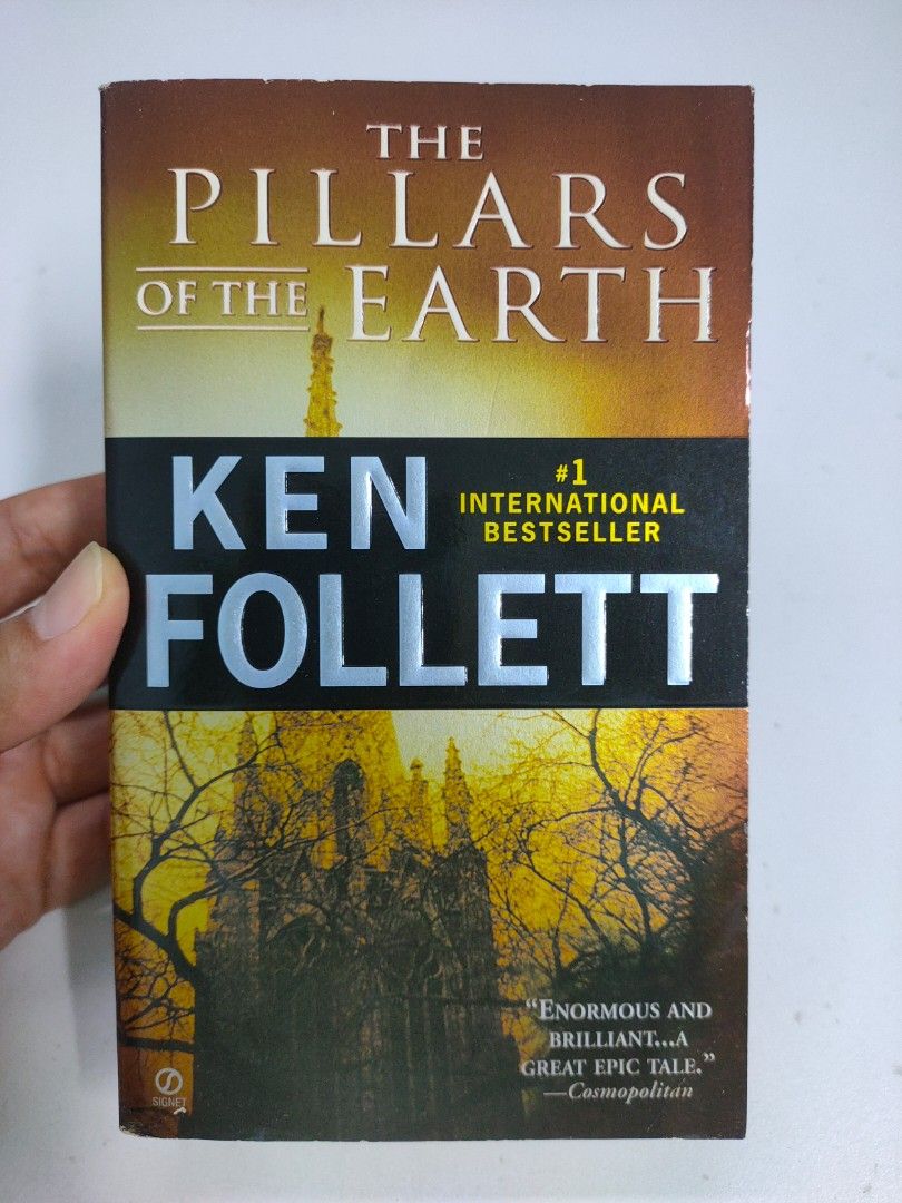 [Used] [Rare] The Pillars of the Earth (Kingsbridge #1) by Ken Follett ...