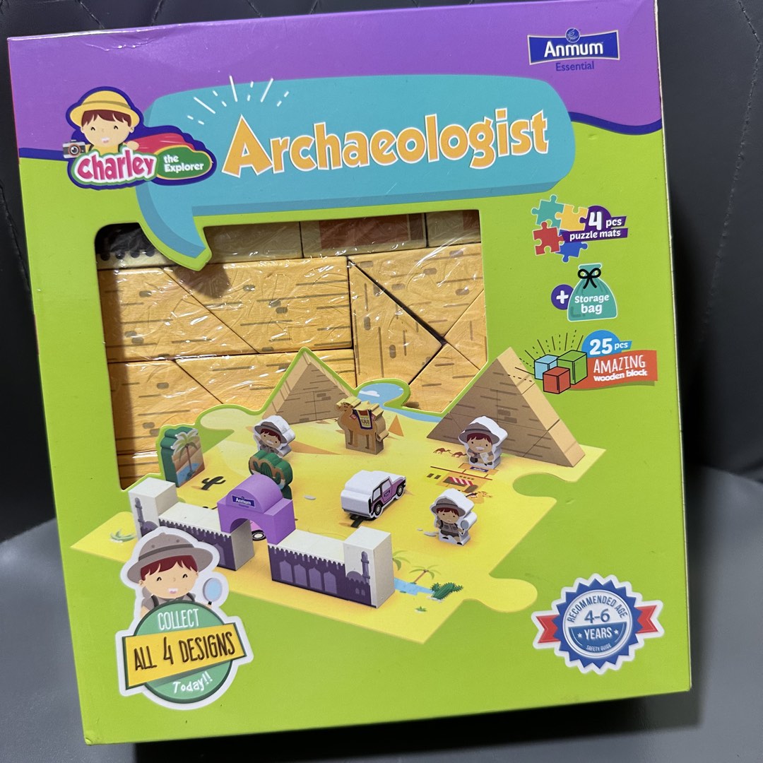 Anmum Charley the Explorer Archaeologist Toy, Hobbies & Toys, Toys ...