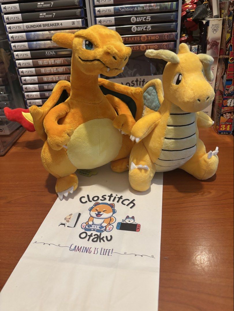 Dragonite Original Plushie Pokemon Center Japan, Hobbies & Toys, Toys ...
