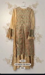 Gamis gold Dijual | Beli 100+ Gamis gold online | Carousell Indonesia