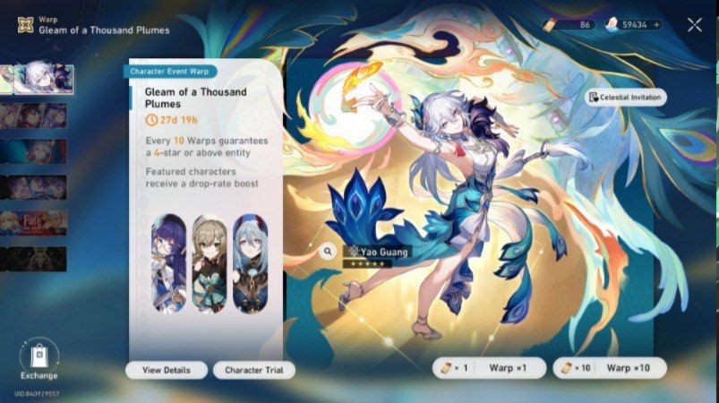 400+ PULL HSR Honkai Star Rail Pull Account, Video Gaming, Video Games ...