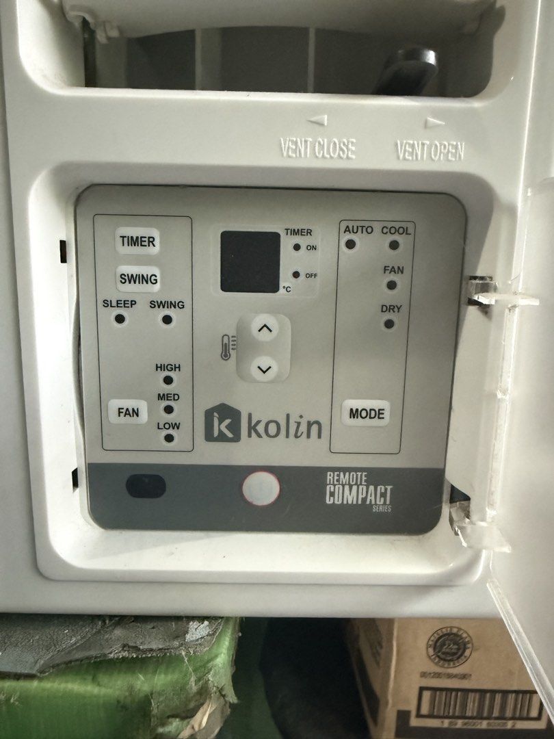 Kolin Aircon 0.75hp - Window Type (non-inverter), TV & Home Appliances ...
