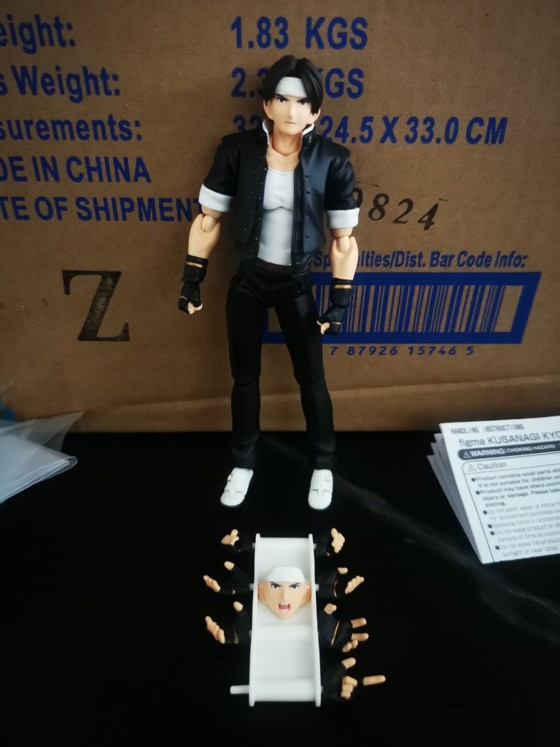 Tamashii Nations Kyo Kusanagi figma, Hobbies & Toys, Toys & Games on ...