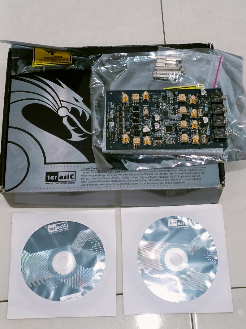 Terasic Altera FPGA Data Conversion Card AD/DA DCC, Computers & Tech ...