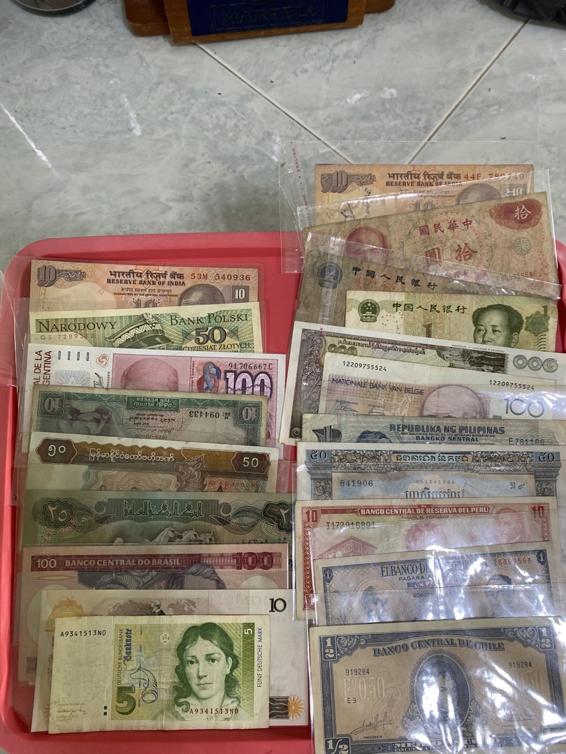 20pcs world bank notes, Hobbies & Toys, Memorabilia & Collectibles ...