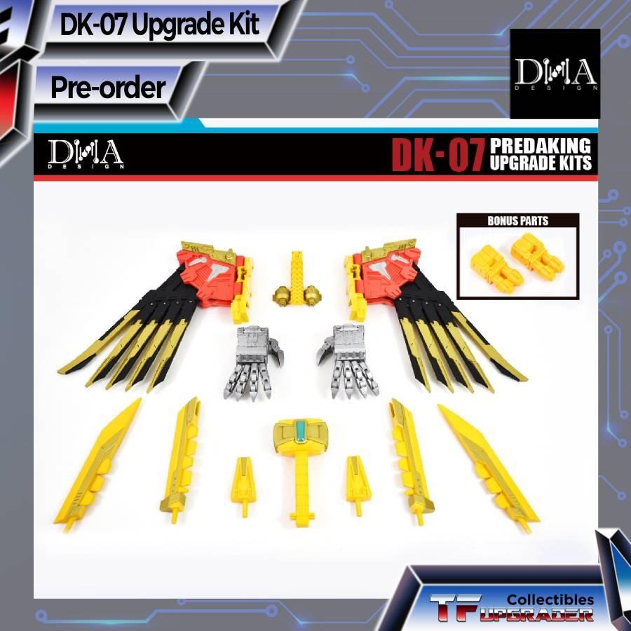 [Aug 2026] DNA Design DK-07 Predaking Upgrade Kit Reissue, Hobbies ...