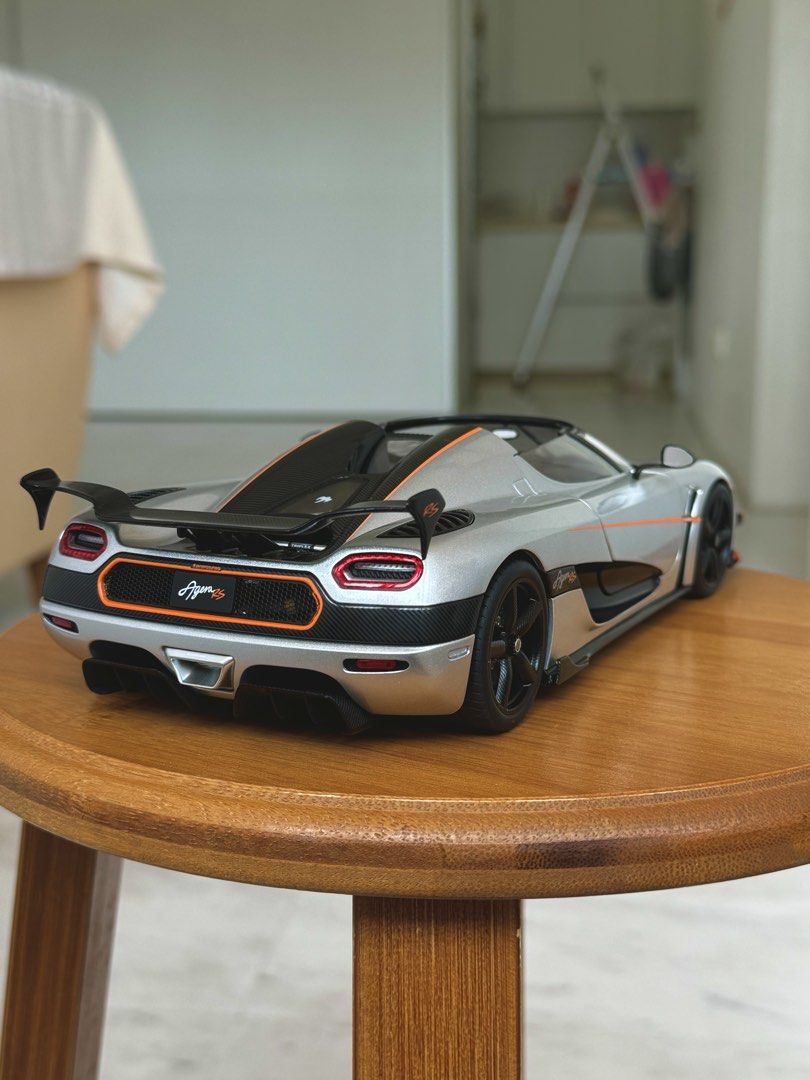 AutoArt Koenigsegg Agera R 1:18 Scale Model Car, Hobbies & Toys, Toys ...