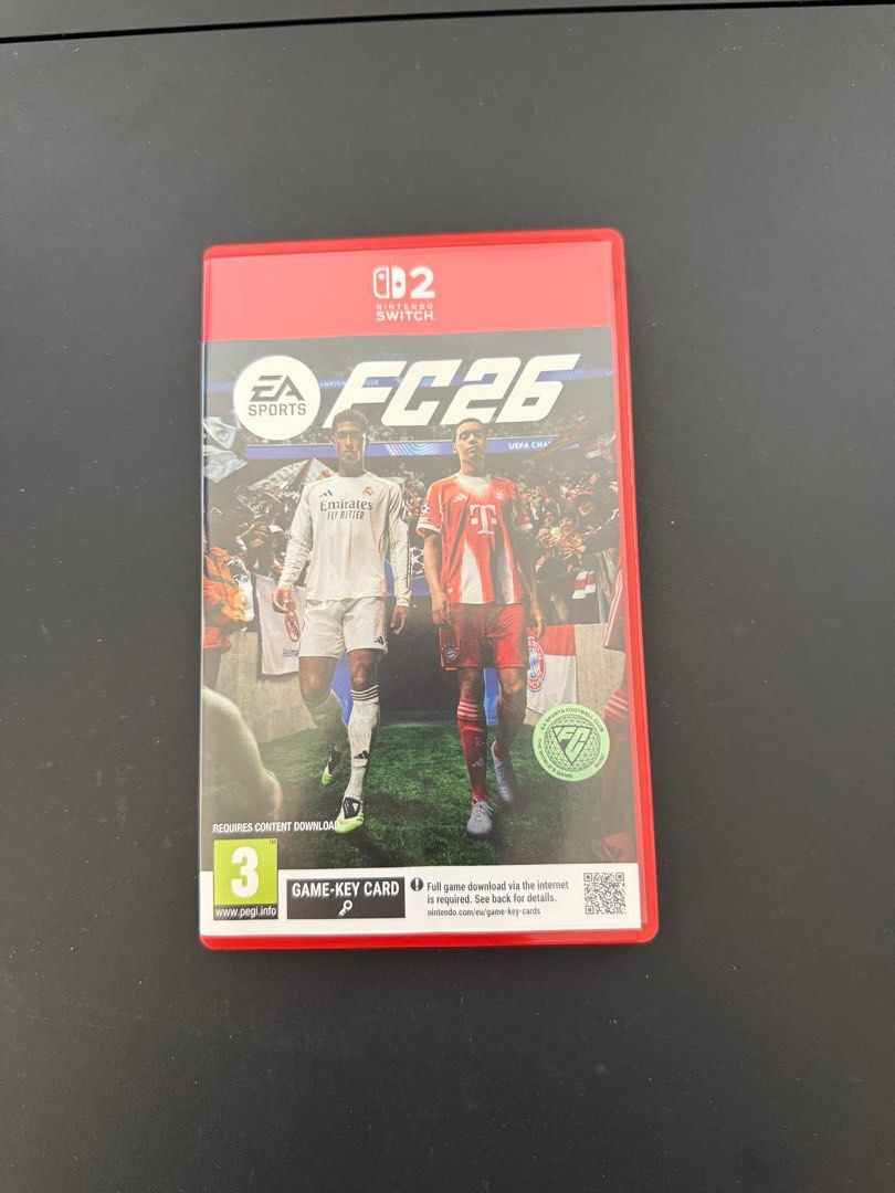 FC26 Nintendo Switch 2 Game Fifa 26, Video Gaming, Video Games ...
