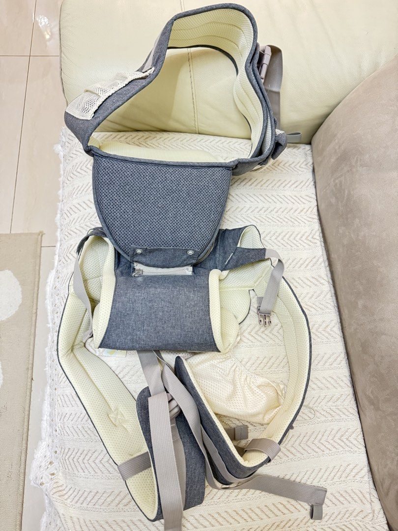 Gabesy Baby Carrier - Grey, Babies & Kids, Going Out, Carriers & Slings ...