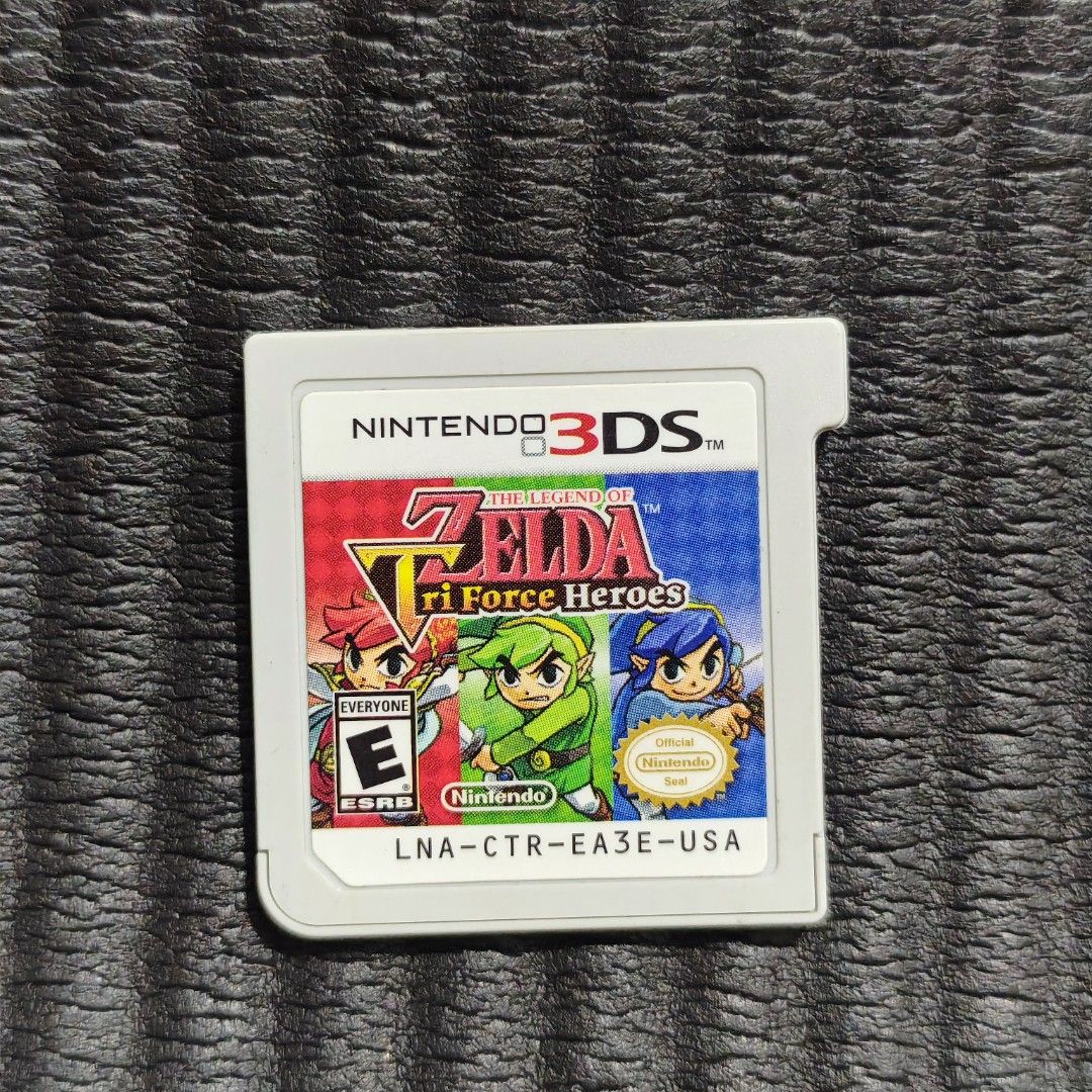 The Legend of Zelda Tri Force Heroes 3DS, Video Gaming, Video Games ...