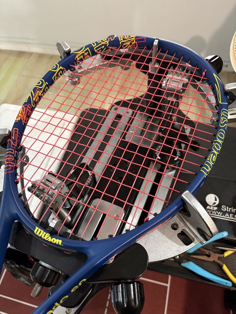 Yonex Poly Tour Fire Tennis Stringing / Restring, Sports Equipment ...
