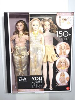 Barbie Signature You Create Barbie Basics Neutral Kit 001, Hobbies ...