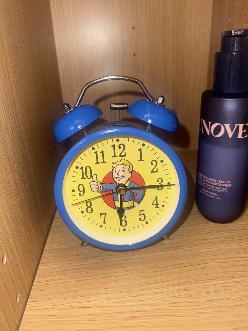 Fallout Vault Boy Alarm Clock, Furniture & Home Living, Home Decor ...