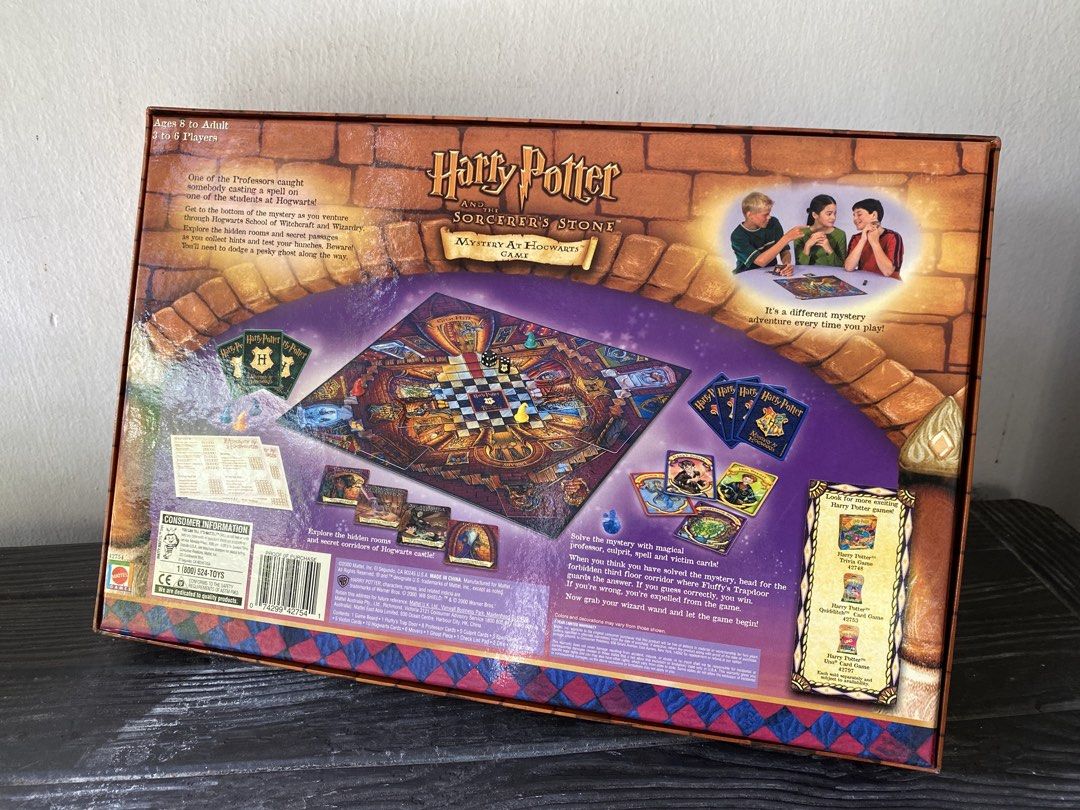 Harry Potter and the Sorcerer's Stone Mystery at Hogwarts Game, Hobbies ...