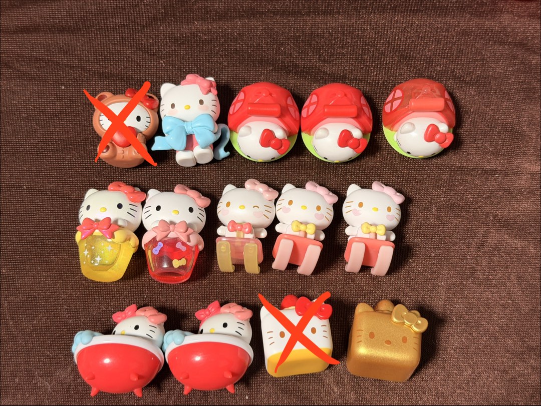 Hello Kitty Sanrio mini beans, Hobbies & Toys, Toys & Games on Carousell