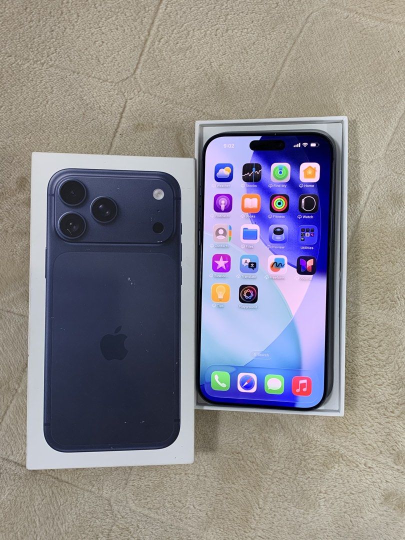 Iphone 17 Promax 256 GB eSim 100% batt health, Mobile Phones & Gadgets ...