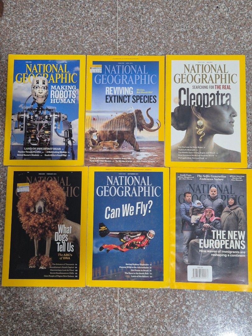 National Geographic Magazines - Assorted Issues, Hobbies & Toys, Books ...
