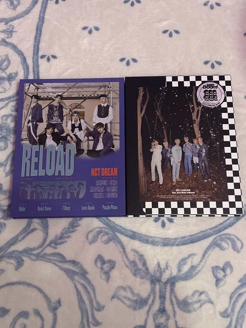 NCT Dream Albums - Reload & Boom, Hobbies & Toys, Memorabilia ...