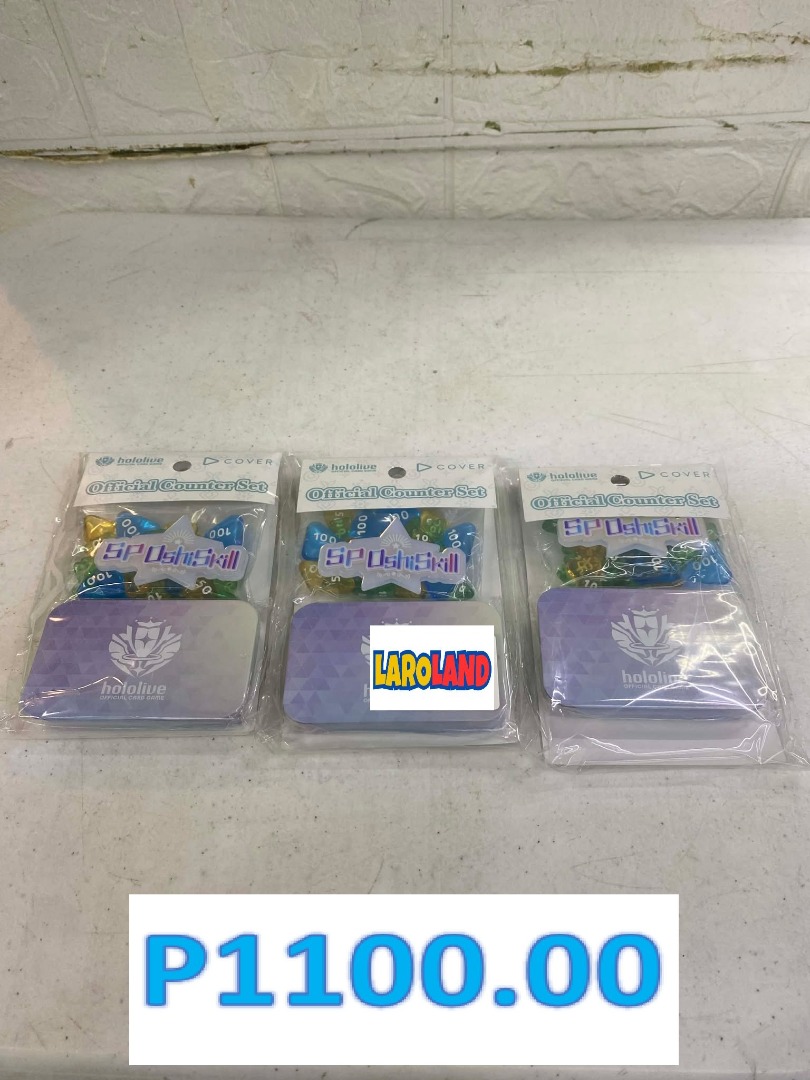 OFFICIAL HOLOLIVE CARD GAME MARKER SETS, Hobbies & Toys, Toys & Games ...