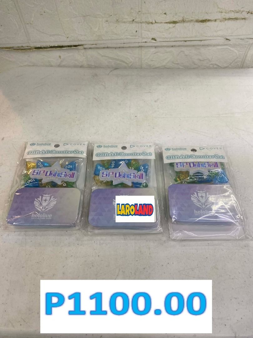 OFFICIAL HOLOLIVE CARD GAME MARKER SETS, Hobbies & Toys, Toys & Games ...