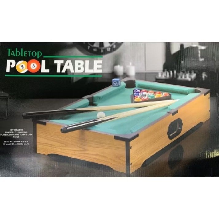 Tabletop Pool Table - Mini Pool Set, Hobbies & Toys, Toys & Games on ...