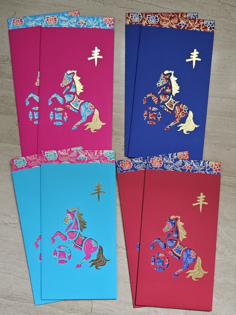 Year of the Horse Ang Pao Packets, Hobbies & Toys, Occasions & Party ...