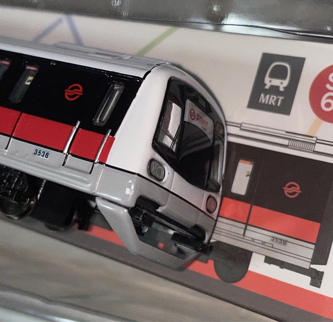 (Damaged) 1/120 SMRT MRT Train C151A, Hobbies & Toys, Toys & Games on ...
