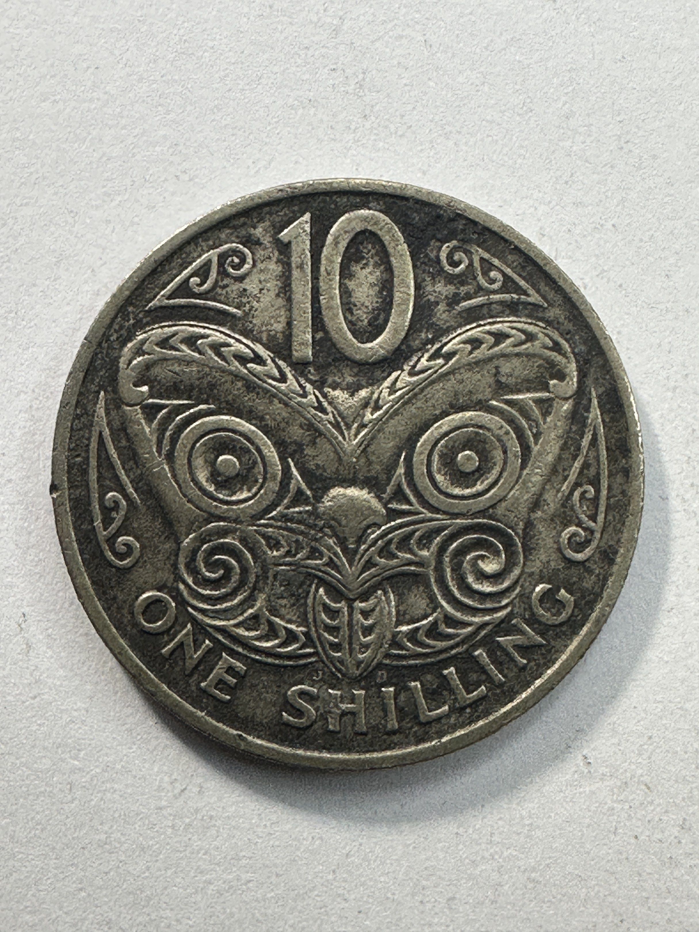 1967 New Zealand One Shilling Coin, Hobbies & Toys, Collectibles ...